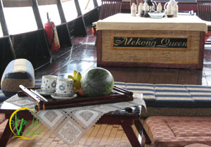 Photos sur le sampan Mekong Queen, delta du Mékong Vietnam