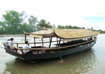 Photos sur le sampan Mekong Queen, delta du Mékong Vietnam