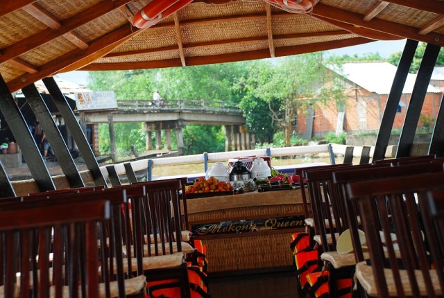 Sampan Mekong Queen - Croisière en Mekong Queen pour découvrir le Delta ...